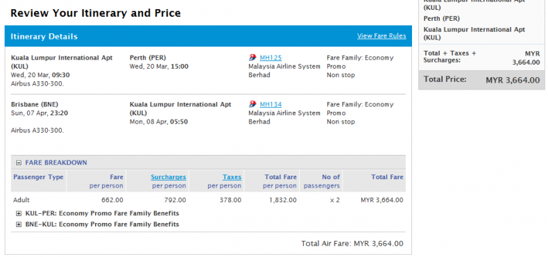 Malaysia Airlines launches new booking system - Economy Traveller