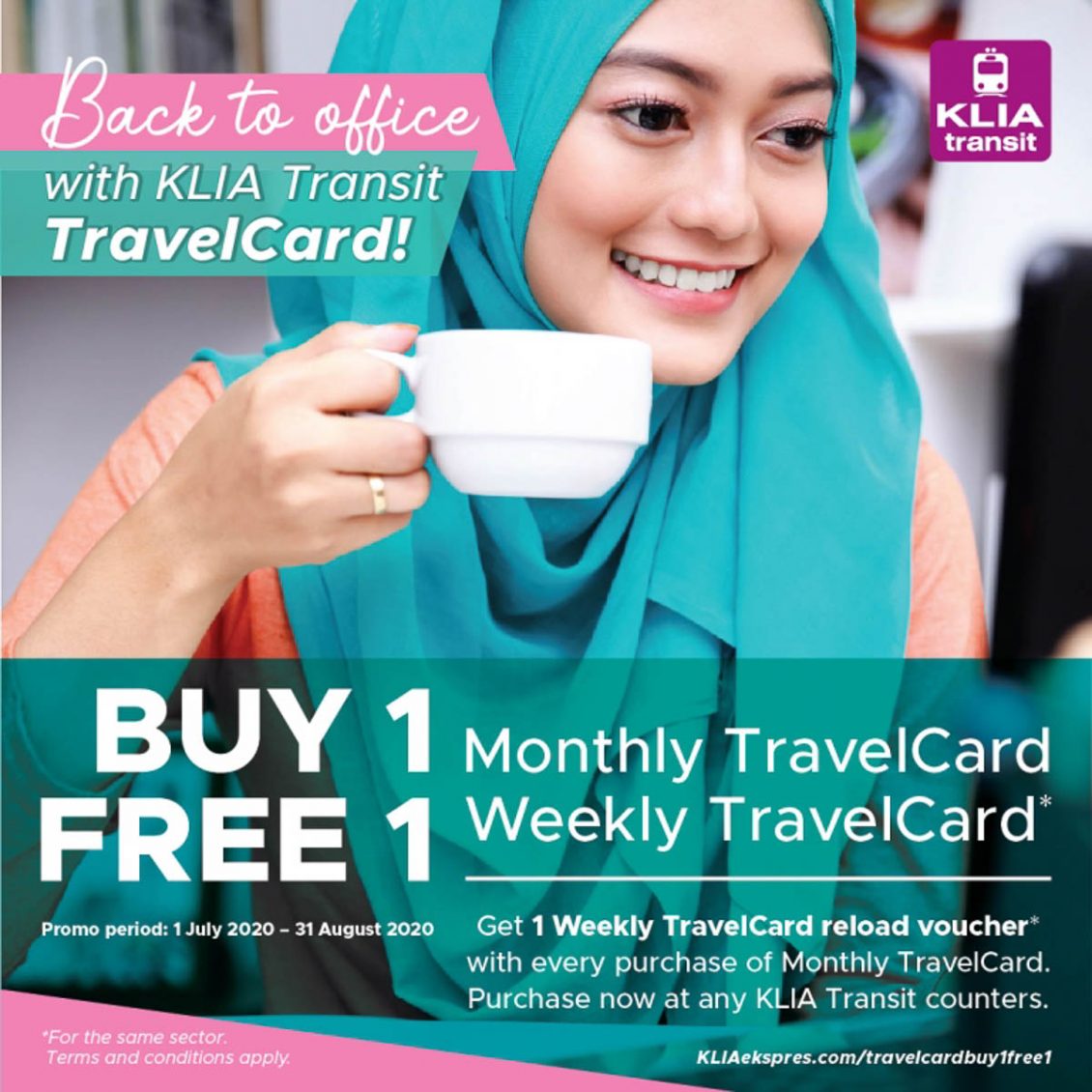 KLIA Transit TravelCard free reload voucher - Economy Traveller