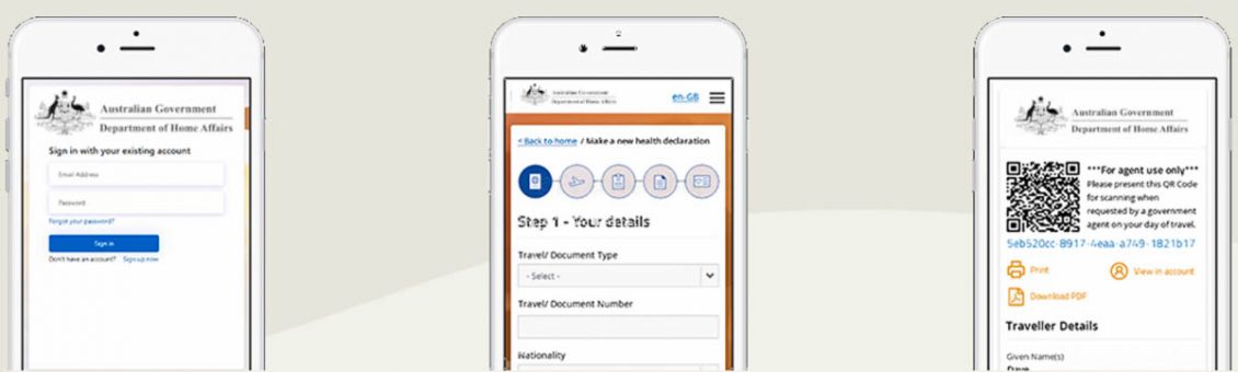 COVID-19 travel declaration for International arrivals - Economy Traveller