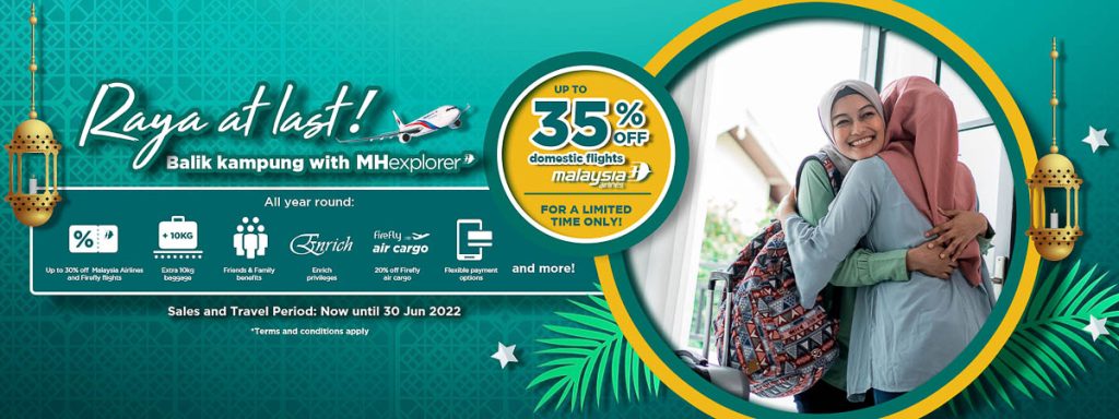 Balik Kampung with MHexplorer this Festive Season - Economy Traveller