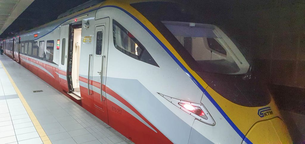 KTM trains: ETS train service to Butterworth, Penang - Economy Traveller
