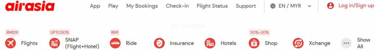 AirAsia Shop Duty Free: Pre-order online - Economy Traveller