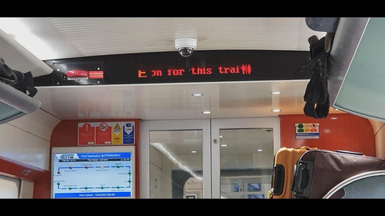 KTM trains: ETS train service to Butterworth, Penang - Economy Traveller