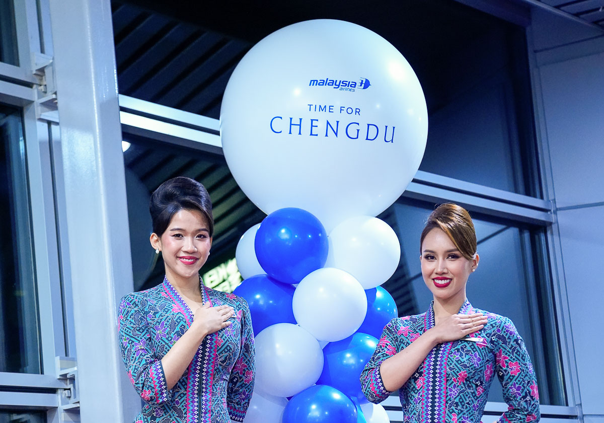 Malaysia Airlines Celebrates Resumption of Direct Flights to Chengdu ...